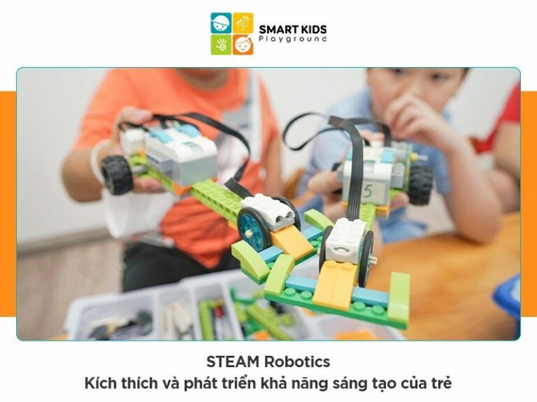 STEAM Robotics – Môn học kích thích và phát triển khả năng sáng tạo của ...